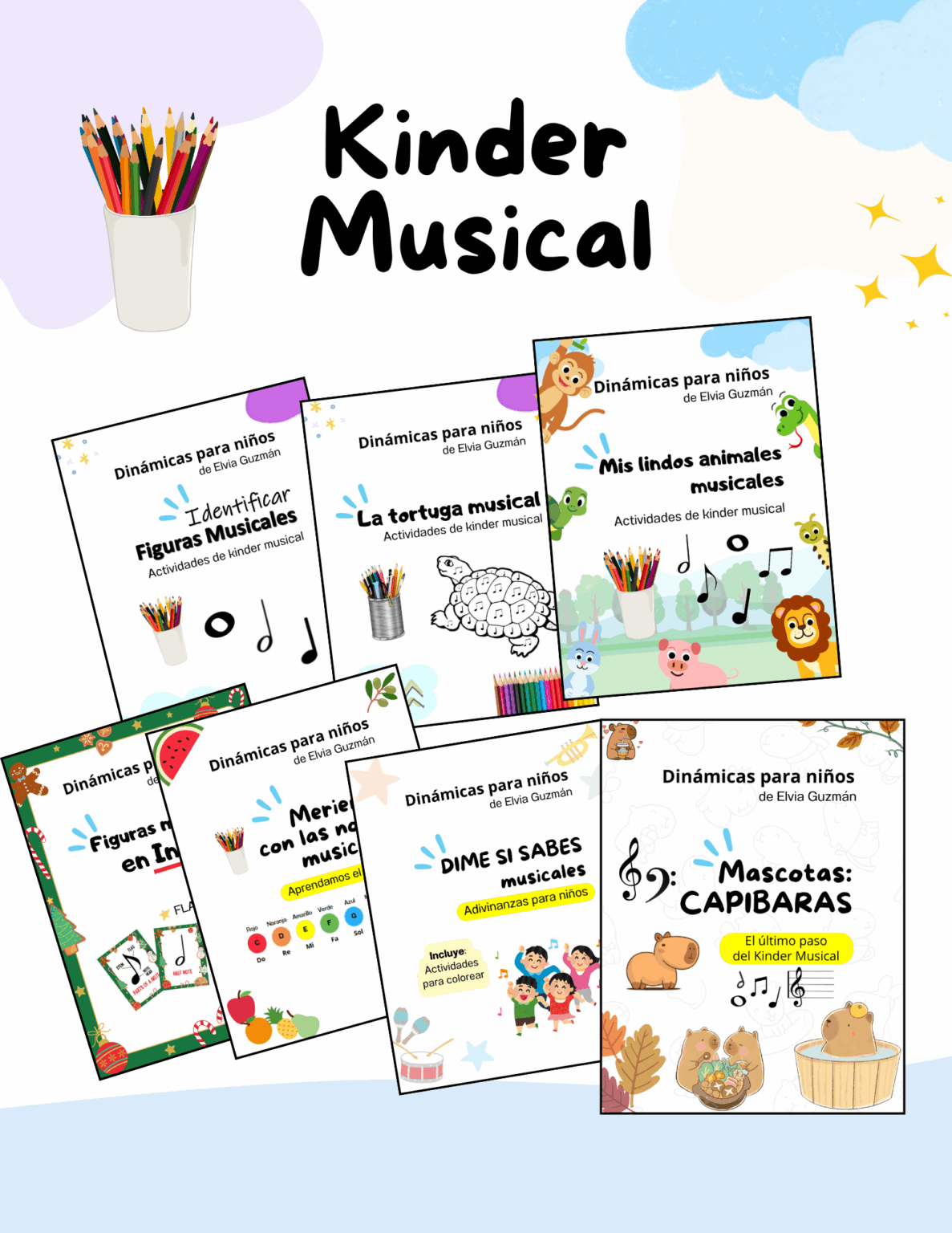 Animales musicales para identificar las Figuras Musicales